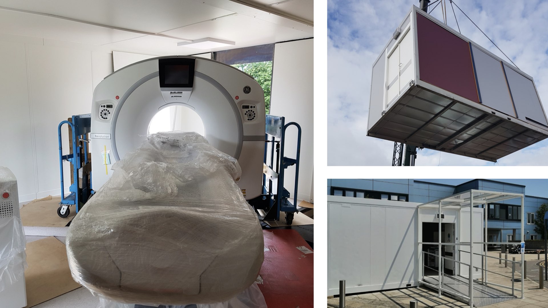 TClarke delivers 18th GE Healthcare Pop up modular CT scanner and 50% ...